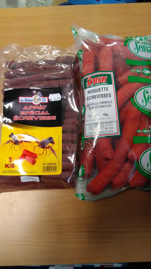 NOQUETTE à ECREVISSE, Amorce, Nourriture, Appat Amorce pour la peche à ...