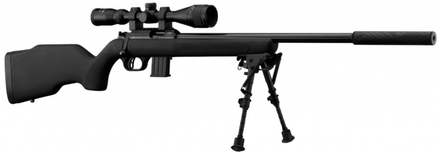 CARABINE WEBLEY SCOTT 22LR XOCET canon acier - la carabine webley Scott ...